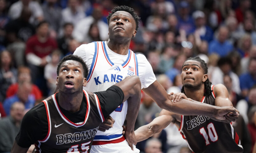 Photo Gallery: Kansas beats down Brown, 87-53 - KU Sports